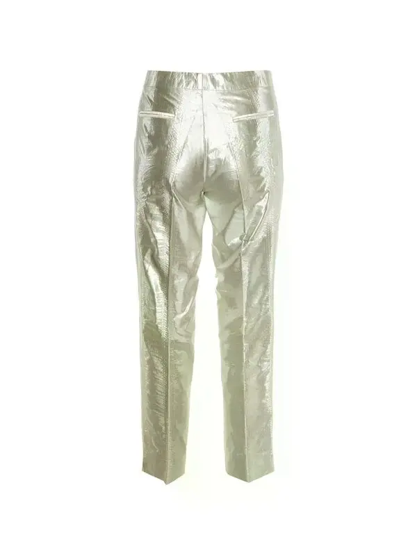 Etro Metallic Finish Tailored Trousers