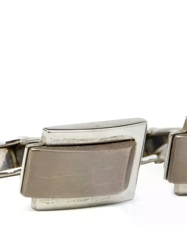 Dunhill Rectangle Stainless Steel Cufflinks