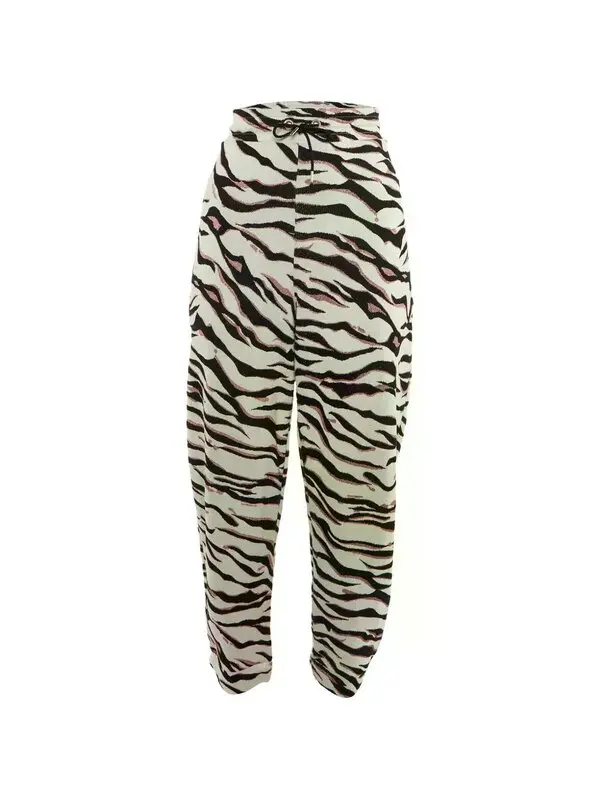 Kenzo Tiger Print Tapered Trousers