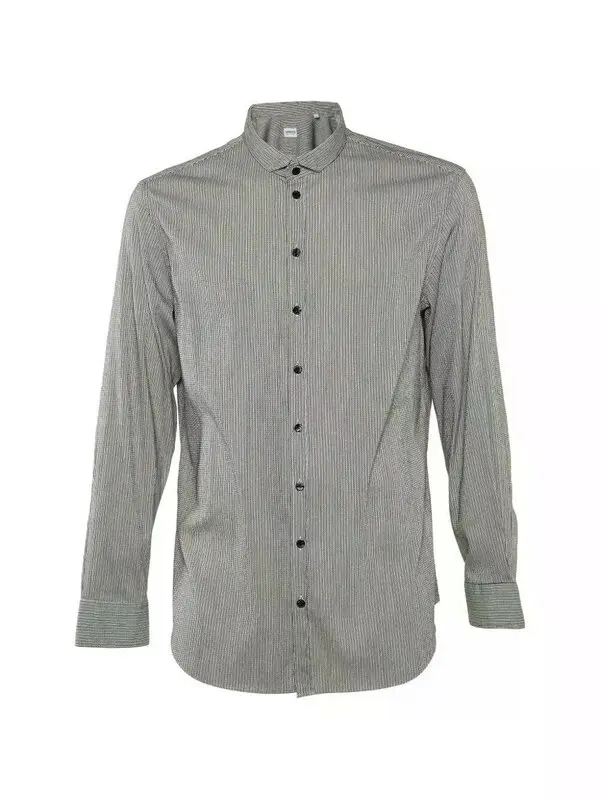 ARMANI Striped Seersucker Shirt