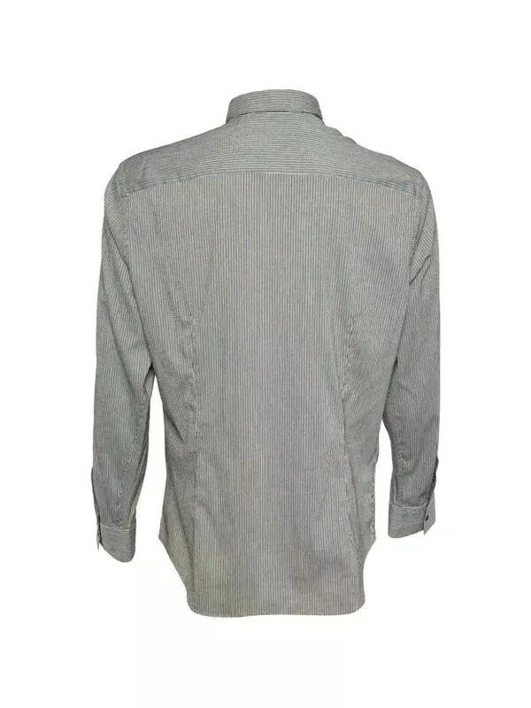 ARMANI Striped Seersucker Shirt