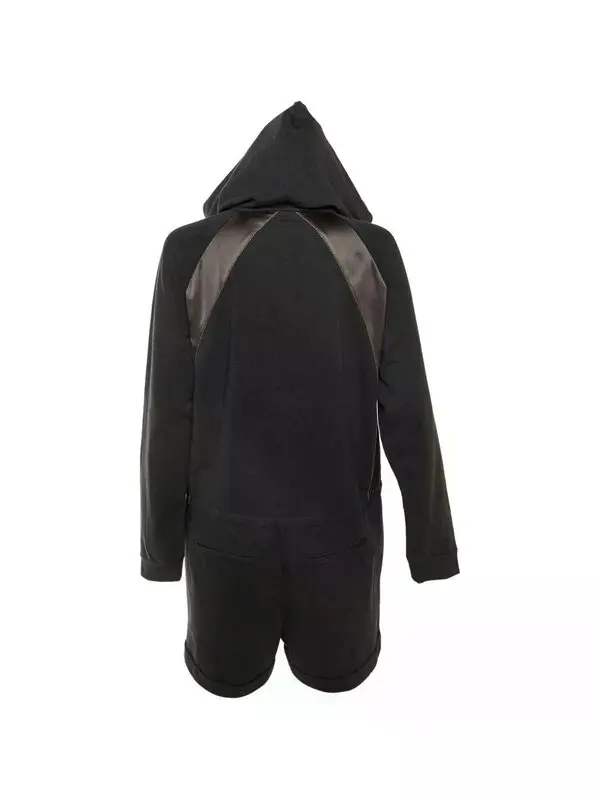 Brunello Cucinelli Knitted Hooded Playsuit