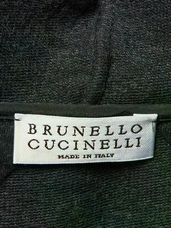 Brunello Cucinelli Knitted Hooded Playsuit