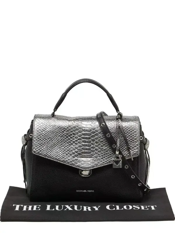 Michael Kors Bristol Snakeskin-effect Tote Bag