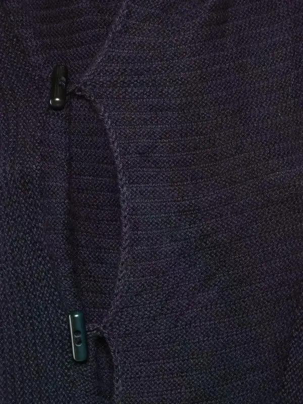 Chloé Alpaca Toggle-button High Neck Sweater