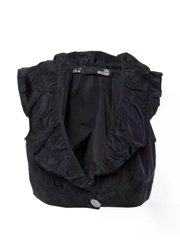 Moschino Cropped Ruffled Jacket