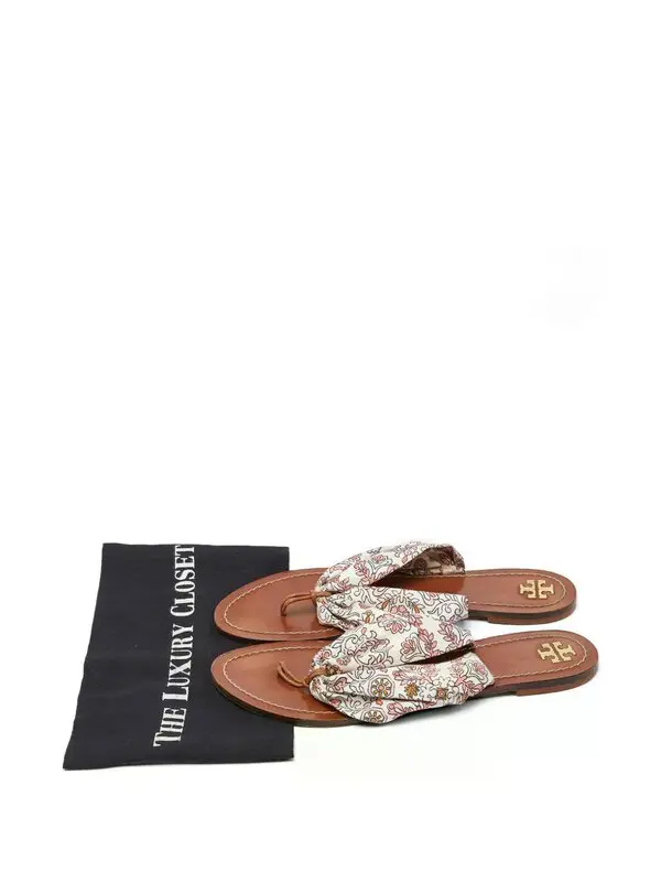 Tory Burch Carson Print Thong Sandals