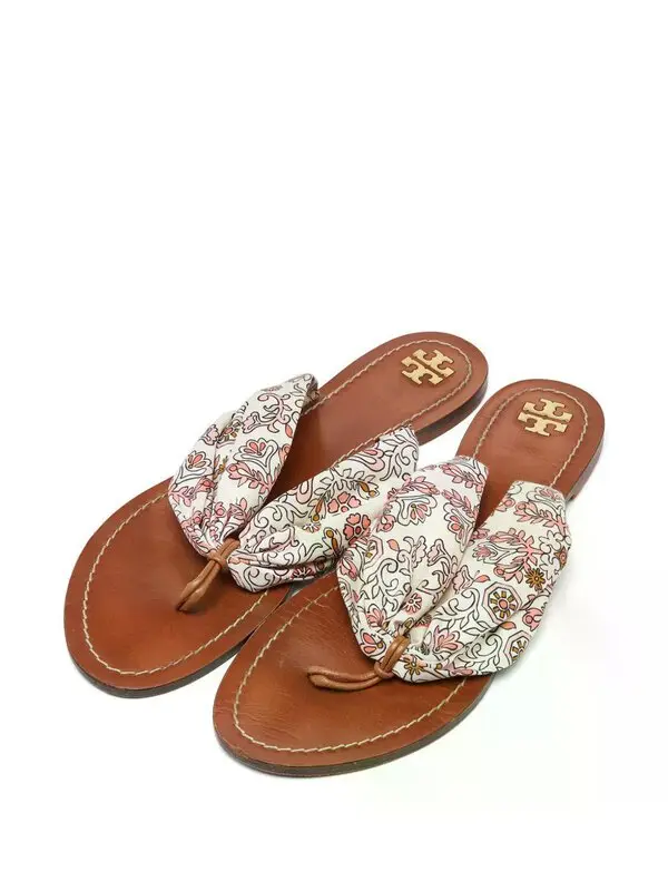 Tory Burch Carson Print Thong Sandals