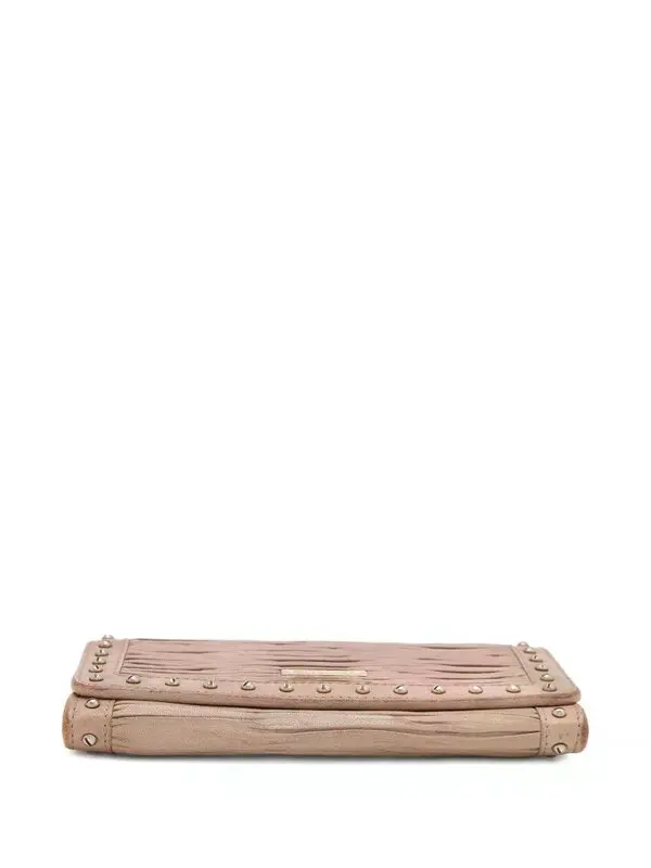 Burberry Pleated Studded Wallet
