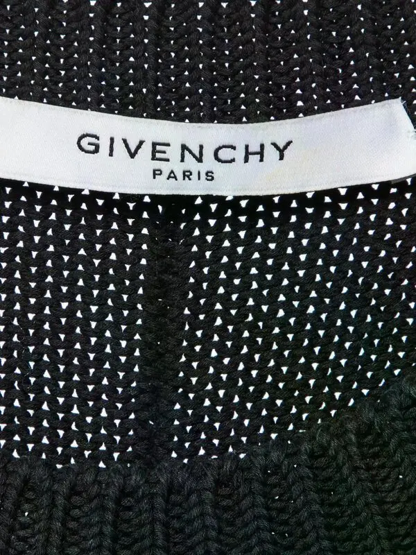 Givenchy Logo Knit Sweater - Black