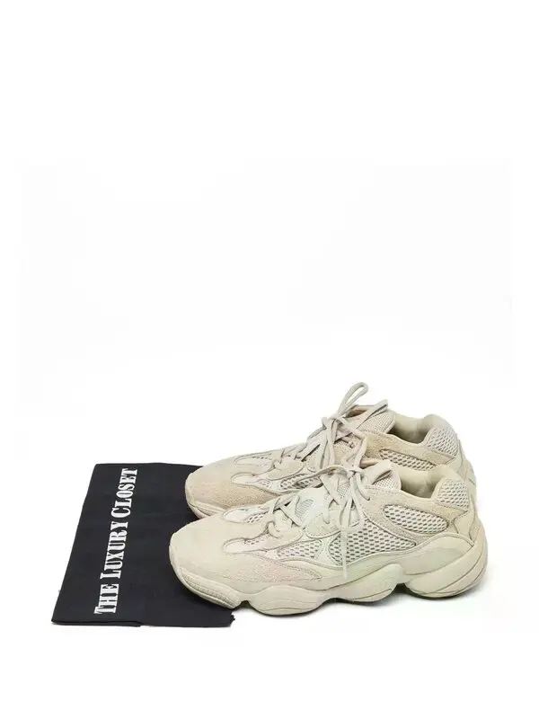 ADIDAS X YEEZY 500 Mesh Blush Sneakers - Neutrals