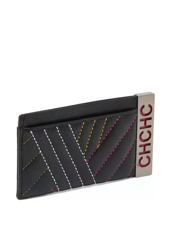 Carolina Herrera Quilted Card Holder