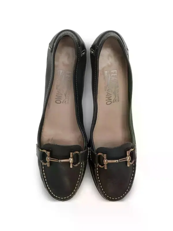 FERRAGAMO Gancini Loafer Pumps