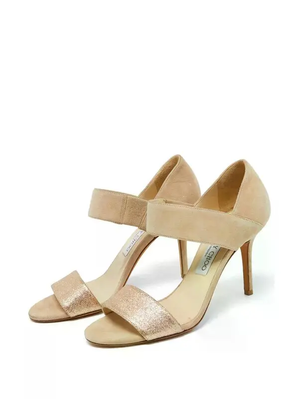JIMMY CHOO Tesoro Glitter Sandals