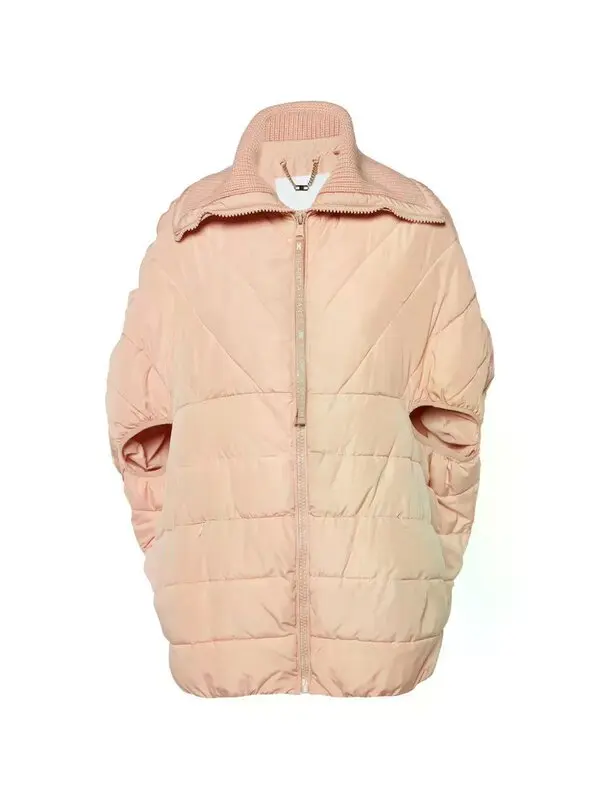Elisabetta Franchi Quilted Zip-up Puffer Jacket