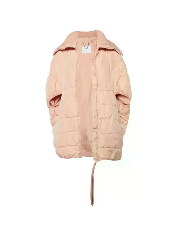 Elisabetta Franchi Quilted Zip-up Puffer Jacket