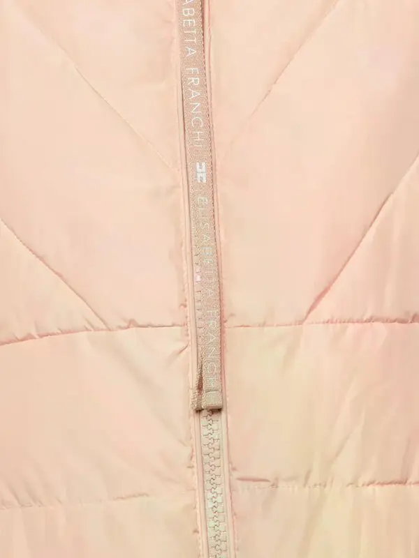 Elisabetta Franchi Quilted Zip-up Puffer Jacket