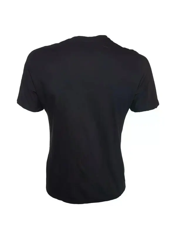 Emporio Armani Patch-detail V-neck T-shirt