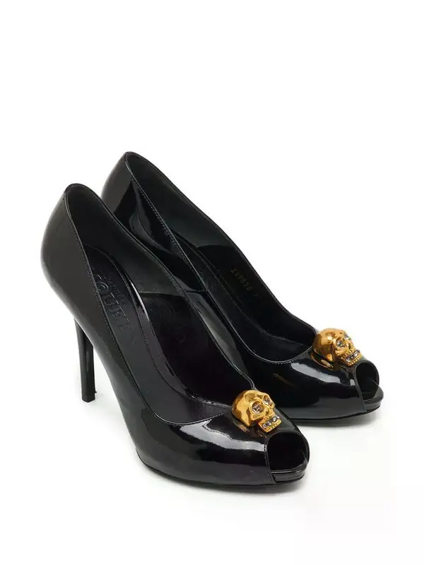 Alexander McQueen Embellished Heeled Pumps