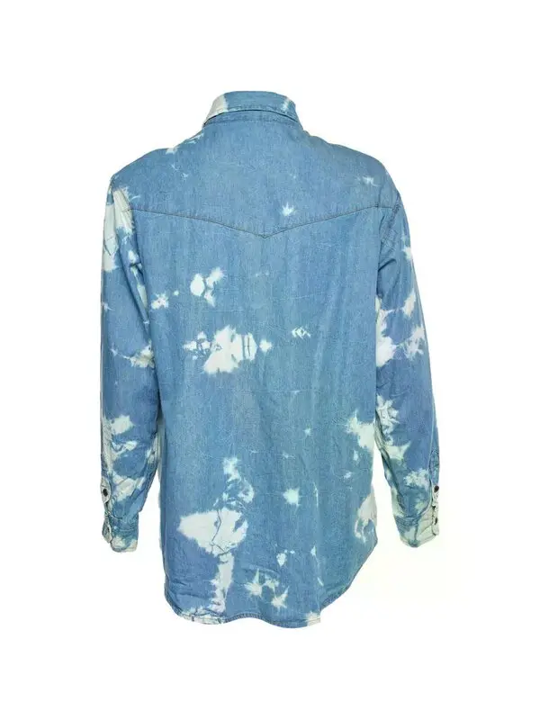 ISABEL MARANT VINTAGE Tie-dye Denim Shirt