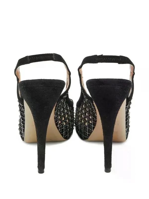 Valentino Garavani Embellished Peep-toe Pumps