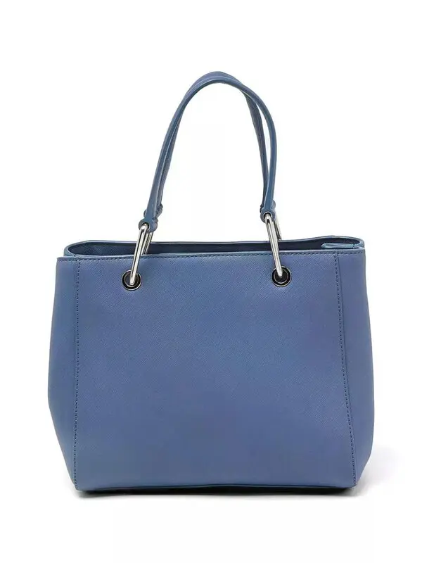 Dkny Julius Medium Leather Tote Bag - Blue