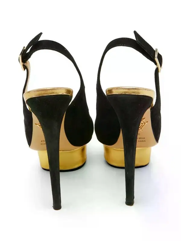 CHARLOTTE OLYMPIA Dolly Heeled Pumps - Black