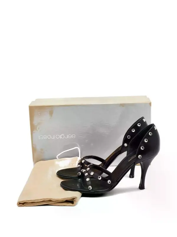 SERGIO ROSSI Embellished Strappy High Heel Sandals