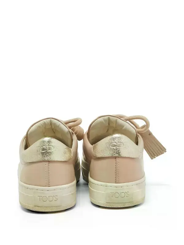 TOD'S Tassel Lace-up Sneakers - Pink