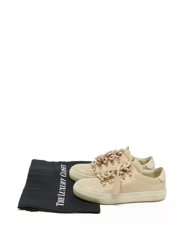TOD'S Tassel Lace-up Sneakers - Pink