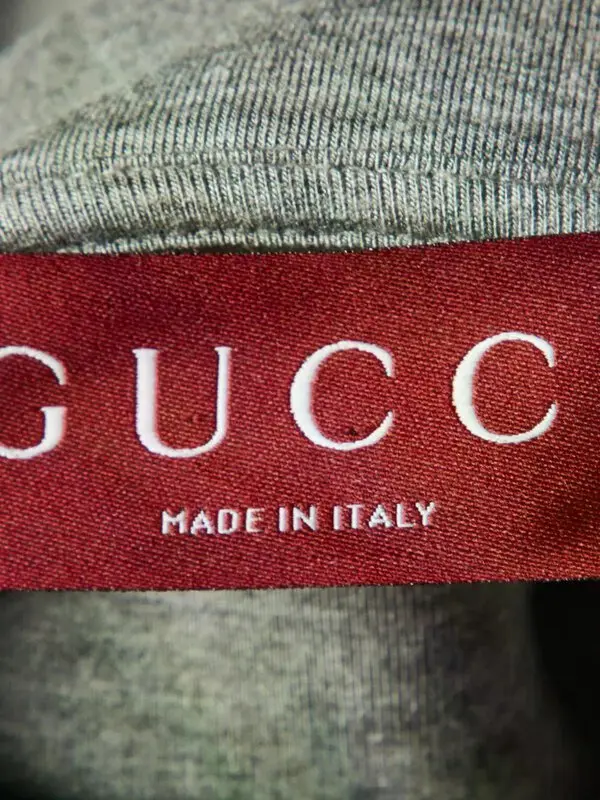 Gucci Logo-embroidered Jersey Hoodie