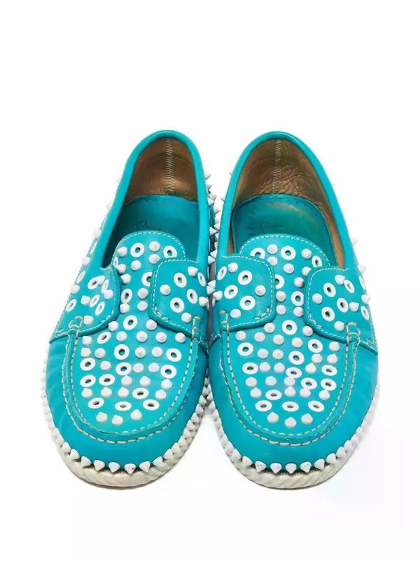 CHRISTIAN LOUBOUTIN Yacht Spiked Loafers