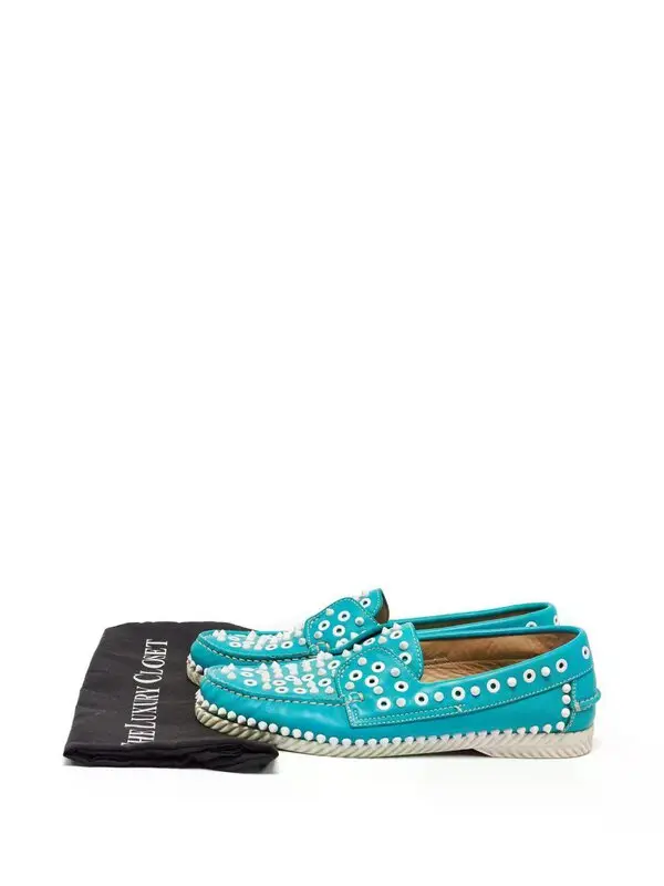 CHRISTIAN LOUBOUTIN Yacht Spiked Loafers