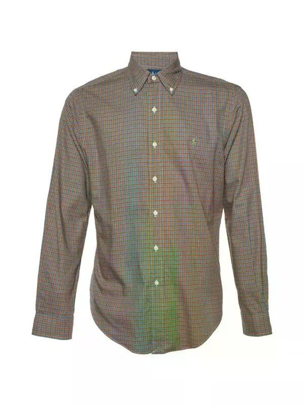 Polo Ralph Lauren Checked Button-down Shirt - Orange