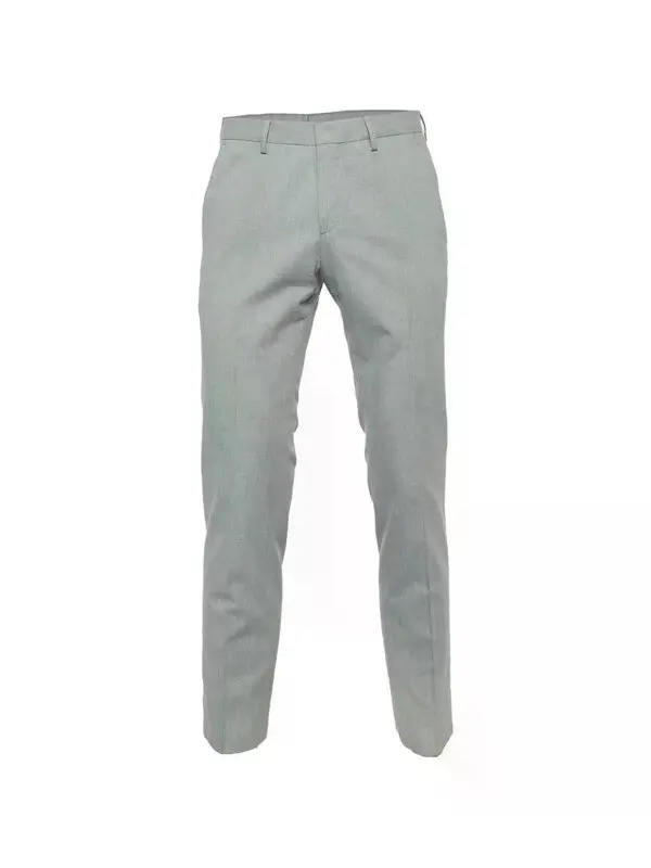 BOSS Herringbone Cotton Trousers