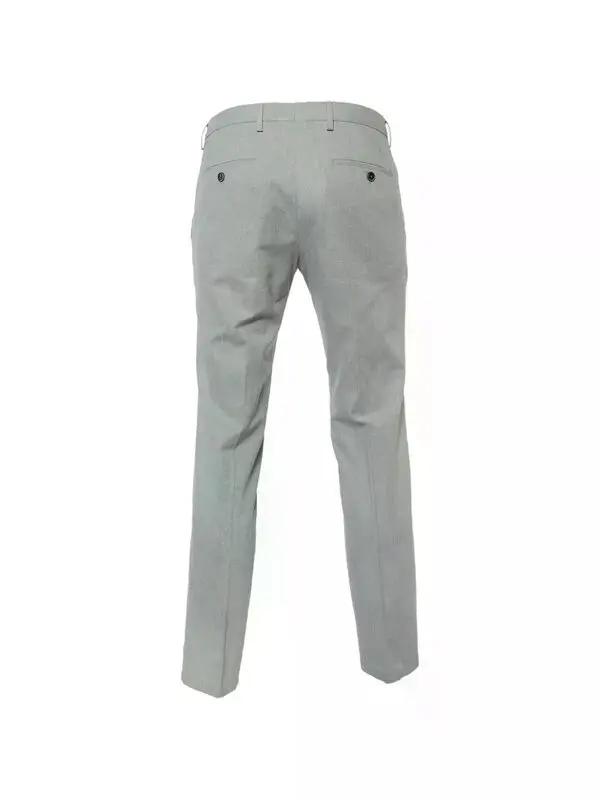 BOSS Herringbone Cotton Trousers
