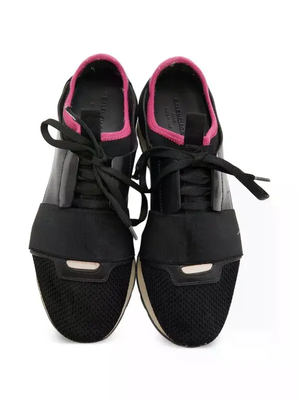 Balenciaga Race Runner Sneakers - Black