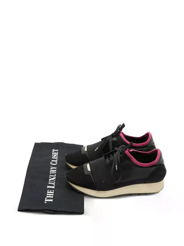 Balenciaga Race Runner Sneakers - Black