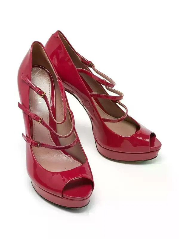 Gucci Strappy Platform Pumps
