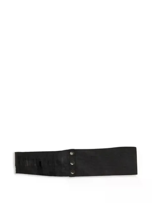 LANVIN Snap-fastening Belt - Black