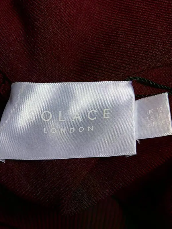 Solace London Samara Ruched Sleeve Sweater