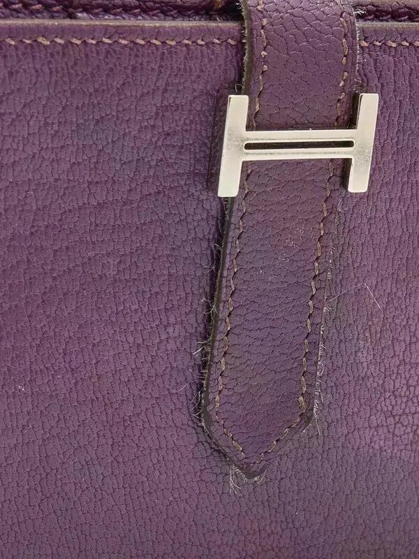 Hermès Bearn Wallet - Purple