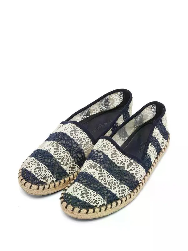 LOUIS VUITTON Crochet Espadrilles