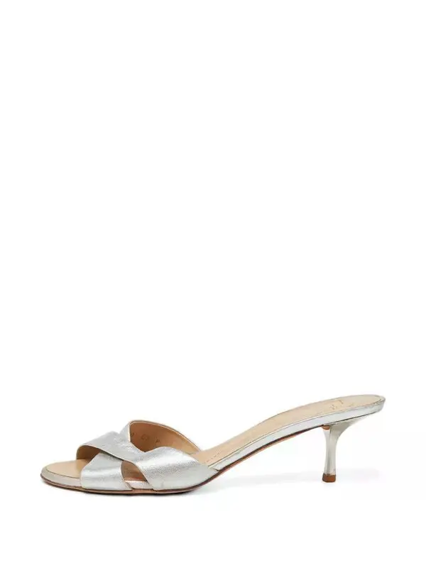GIUSEPPE ZANOTTI Crossover-strap Slide Sandals