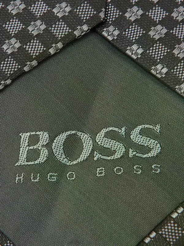 BOSS Patterned Silk Neck Tie
