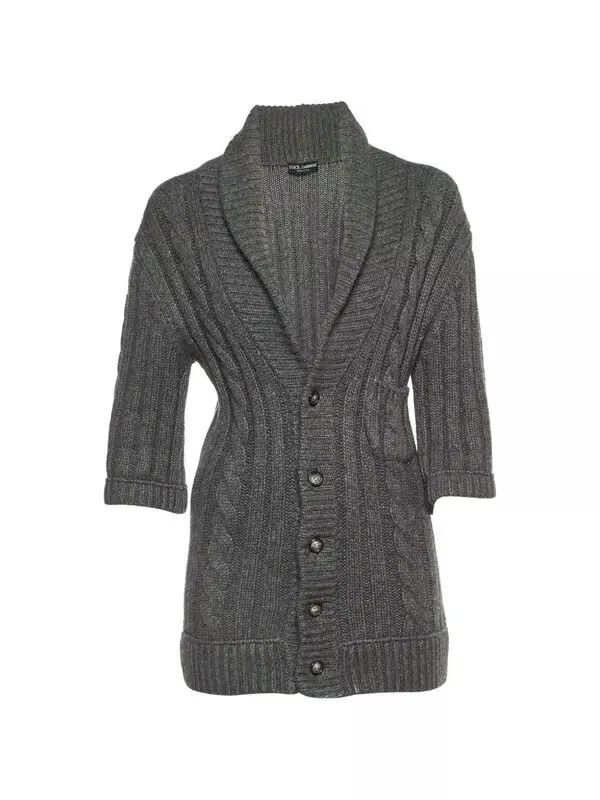 Dolce & Gabbana Chunky Knit Cardigan