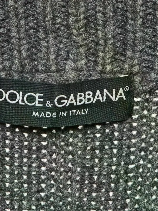 Dolce & Gabbana Chunky Knit Cardigan