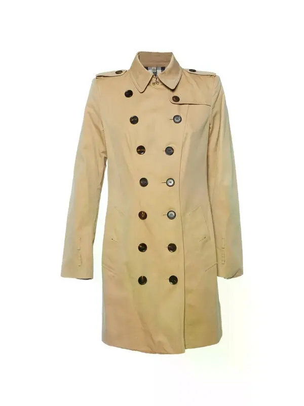 Burberry Double-breasted Gabardine Trench Coat