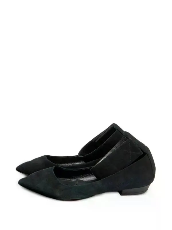 GIUSEPPE ZANOTTI Suede Ballet Flats
