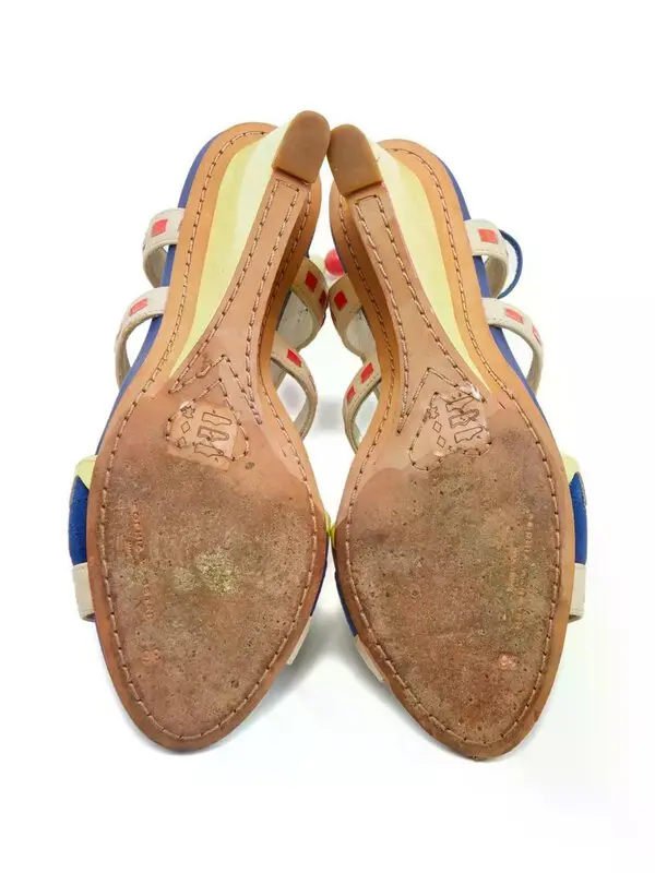 SOPHIA WEBSTER Beaded Wedge Sandals